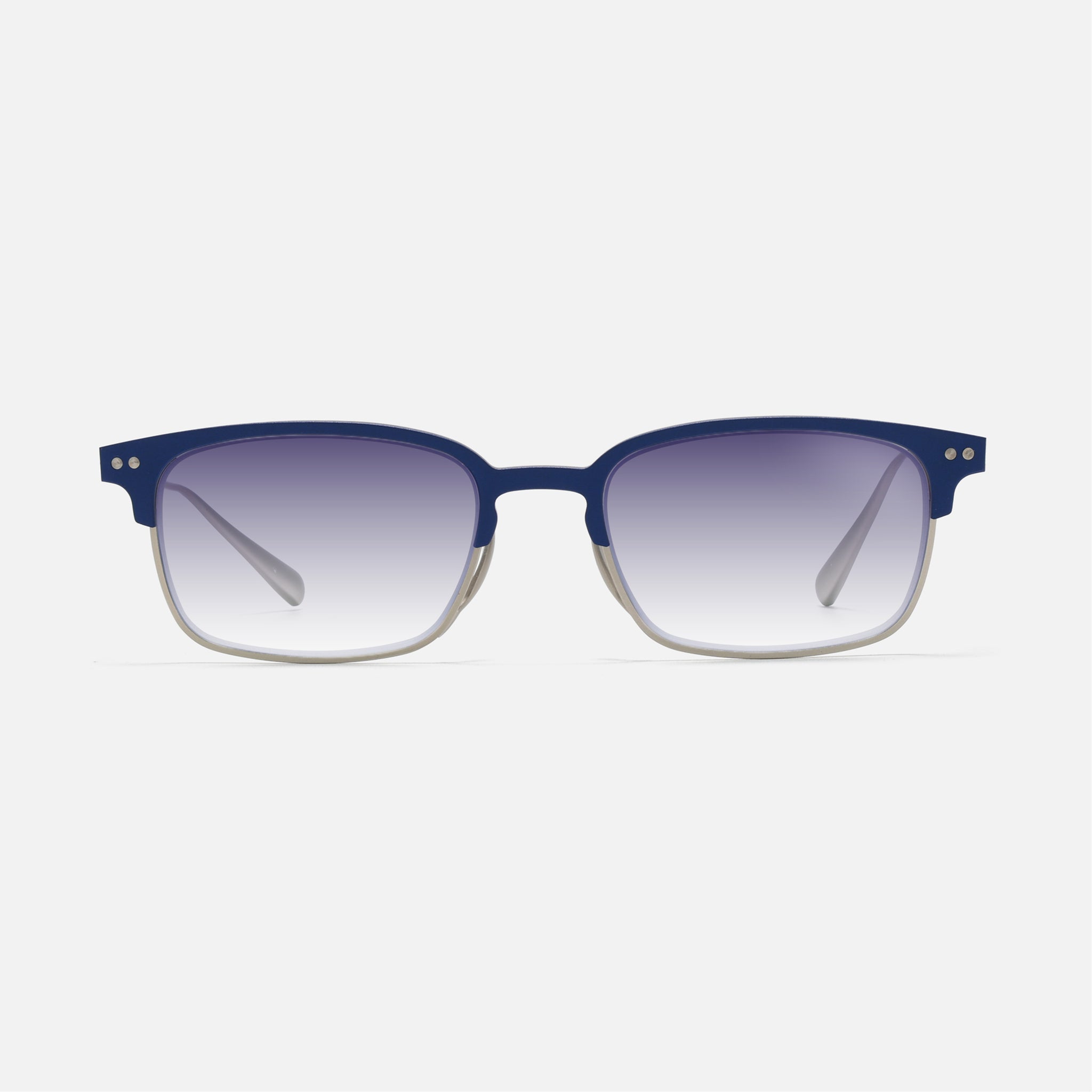 Norix Titanium Sunglasses – Dual-Tone Rectangular Frame